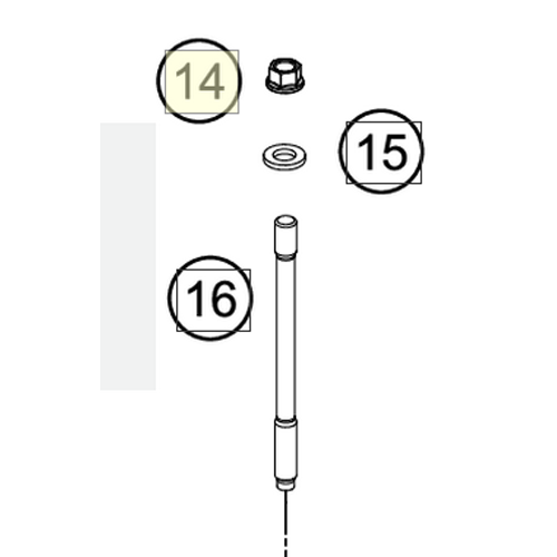 COLLAR NUT M10X1,25 SW13 (77336088210) - Judd Racing