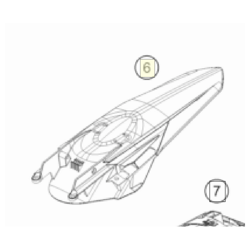 Tail section EXC (79708013000ABG) - Judd Racing