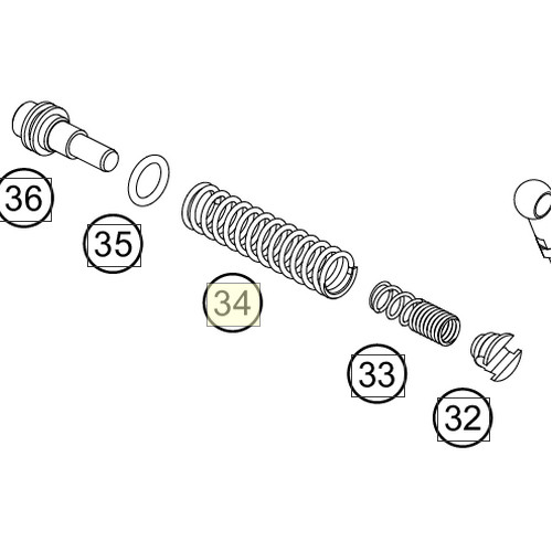Setting spring (47237072000) - Judd Racing