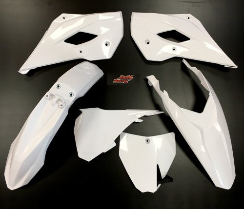White Plastics Kit Husqvarna TC 85