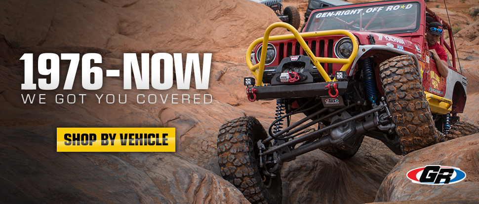 GenRight Off Road Jeep Parts & Accessories for Jeep Wrangler | Made in ...
