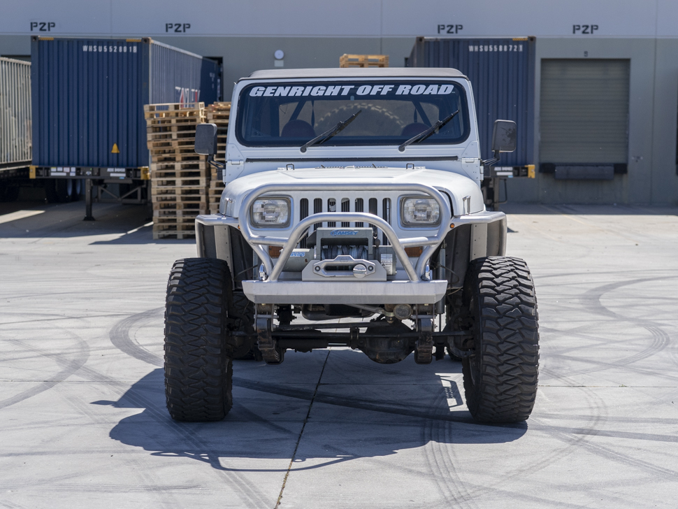 White Jeep YJ | GenRight Off Road