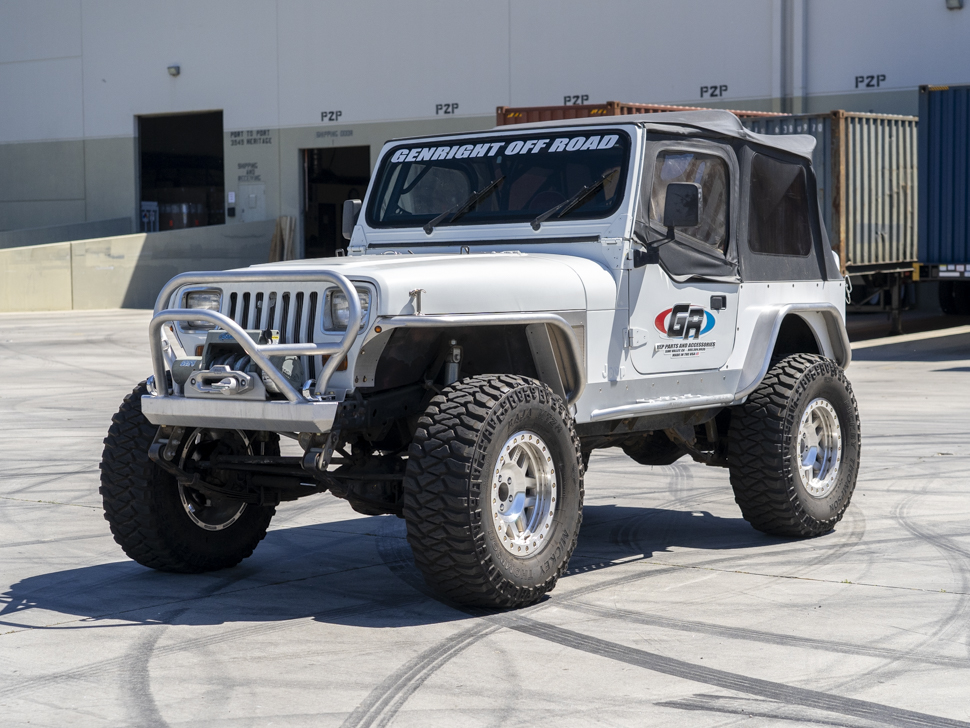 White Jeep YJ | GenRight Off Road