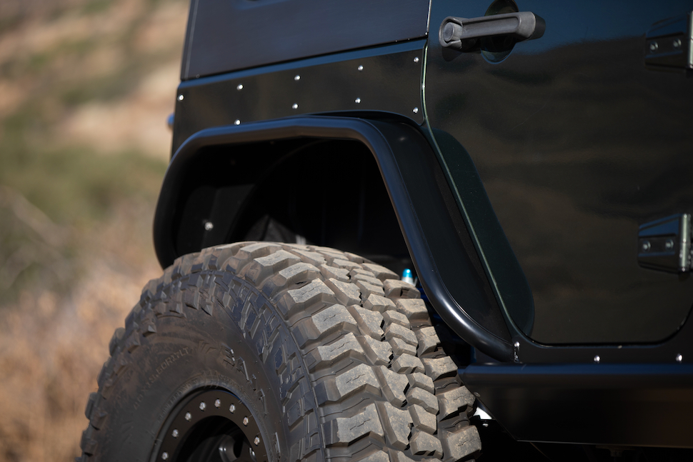 Dark Green Jeep Wrangler JK Build | GenRight Off Road