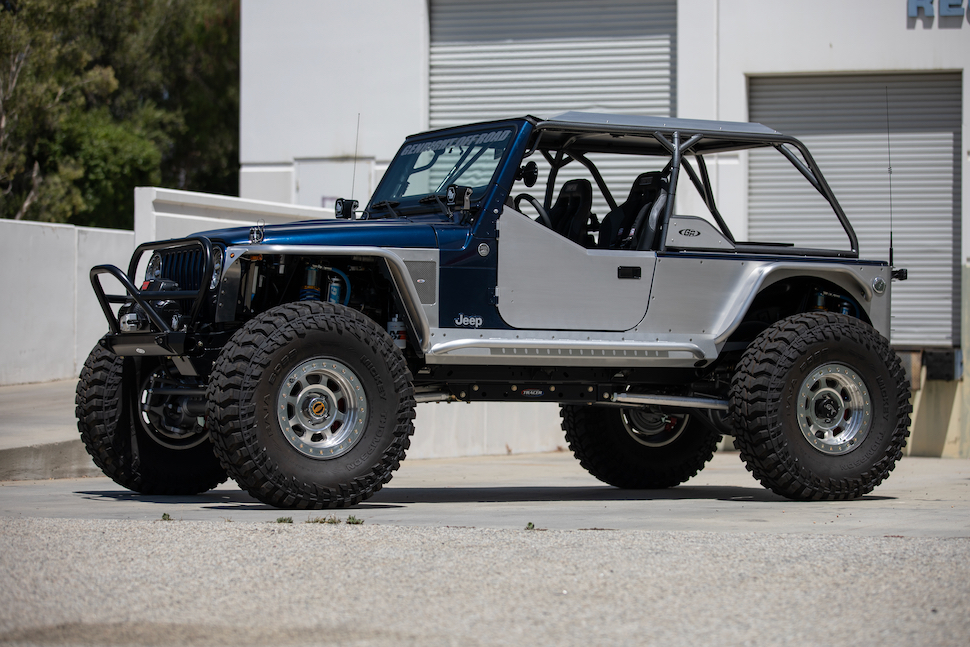 Dark Blue Tracer Jeep LJ Build | GenRight Off Road