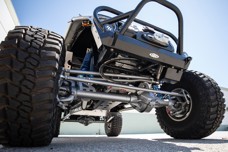 Dark Blue Tracer Jeep LJ Build | GenRight Off Road