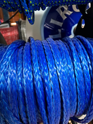 Rope 6mm Single Braid - Dyneema - Blue (per metre) - Goose Marine