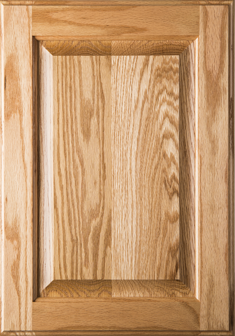 Square Raised Panel Red Oak Cabinet Door I Charlotte, NC