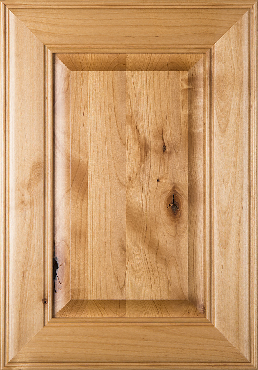 Contemporary "Cherokee" Unfinished Rustic Alder Cabinet Door