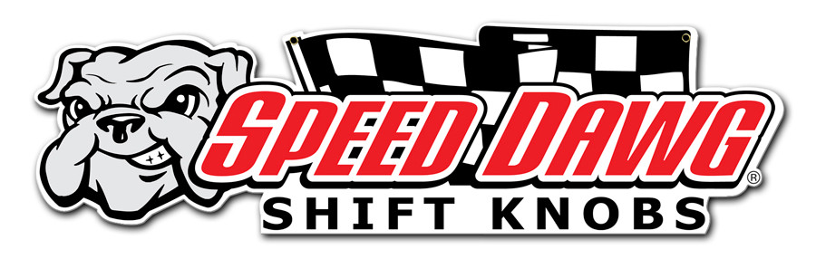 Speed Dawg Shift Knobs Logo Metal Sign - Speed Dawg Shift Knobs