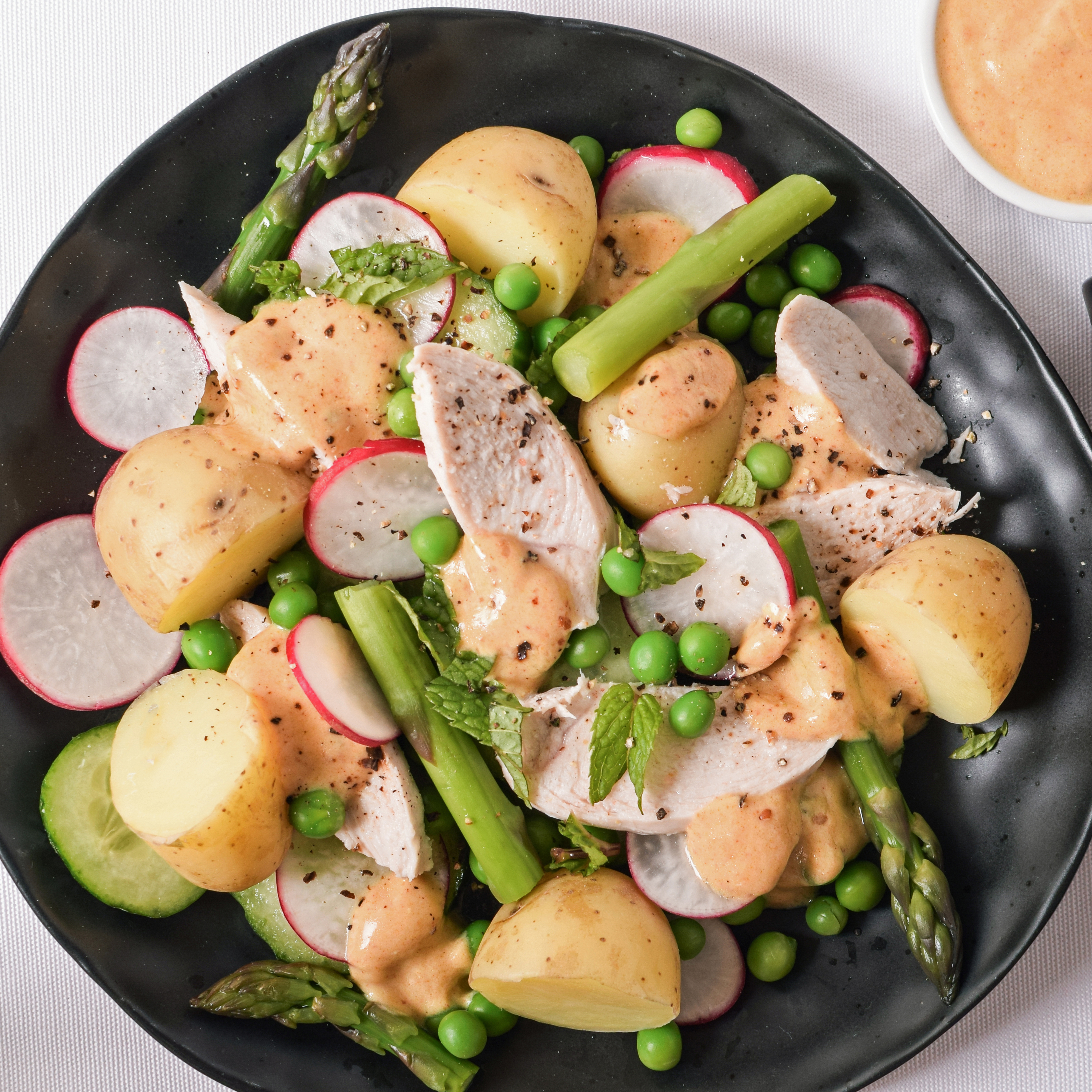 Tamarind Chicken Spring Salad - Jenny's Kitchen