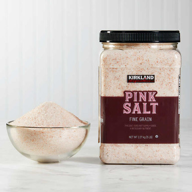 Kirkland Pink Salt Fine Grain, 5 lb. - Whole And Natural