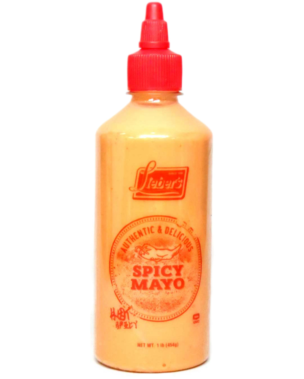 Lieber's Spicy Mayo Sauce, 16 oz - Whole And Natural