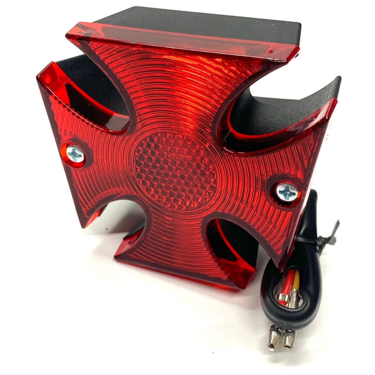 Universal Cross Chopper Style Tail Light - DENNY CYCLES LLC