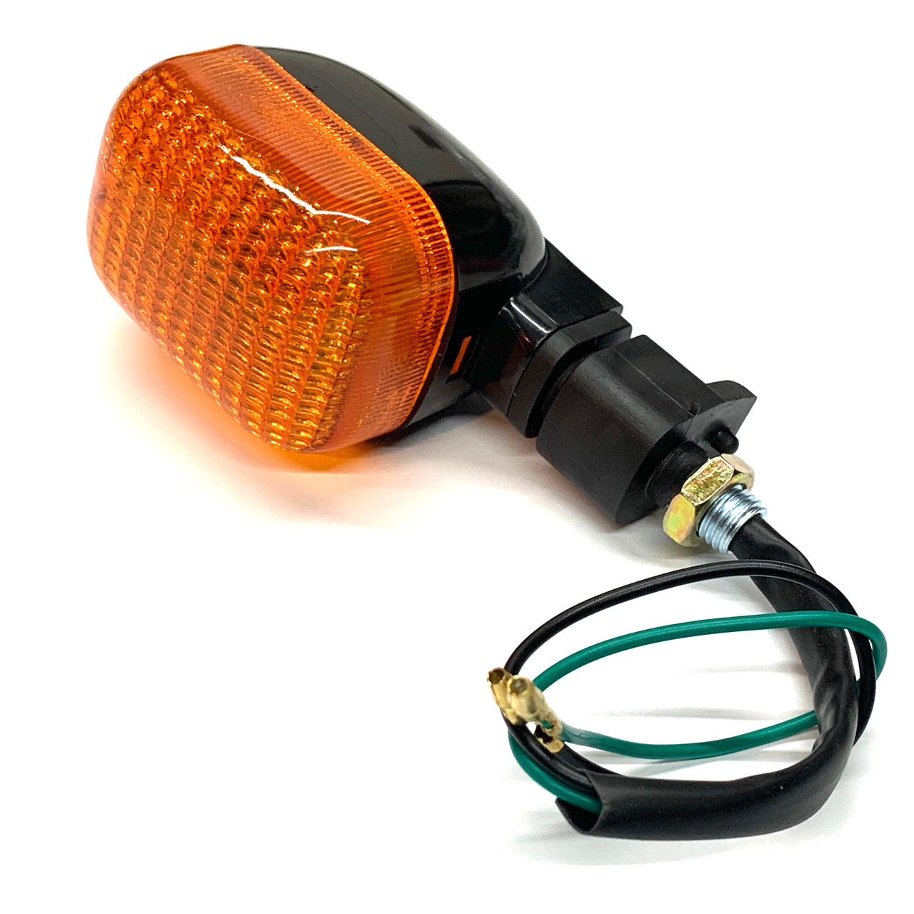 Universal Tomos Style Turn Signal - Black - DENNY CYCLES LLC