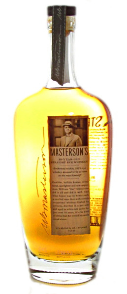 Masterson's 10 Year Old Straight Rye - The Whisky Shop - San Francisco