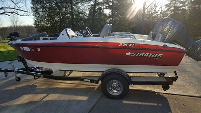 2005 18' Stratos 375xf For Sale - Walleye Tackle Store