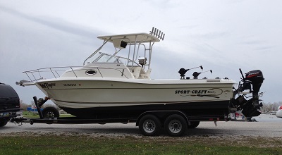 2000 25' Sportcraft For Sale - Walleye Tackle Store
