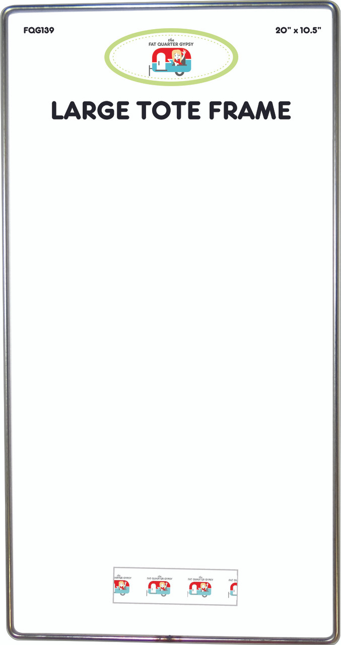 FQG139 Large Tote Frame - 3pk - Fat Quarter Gypsy Shop