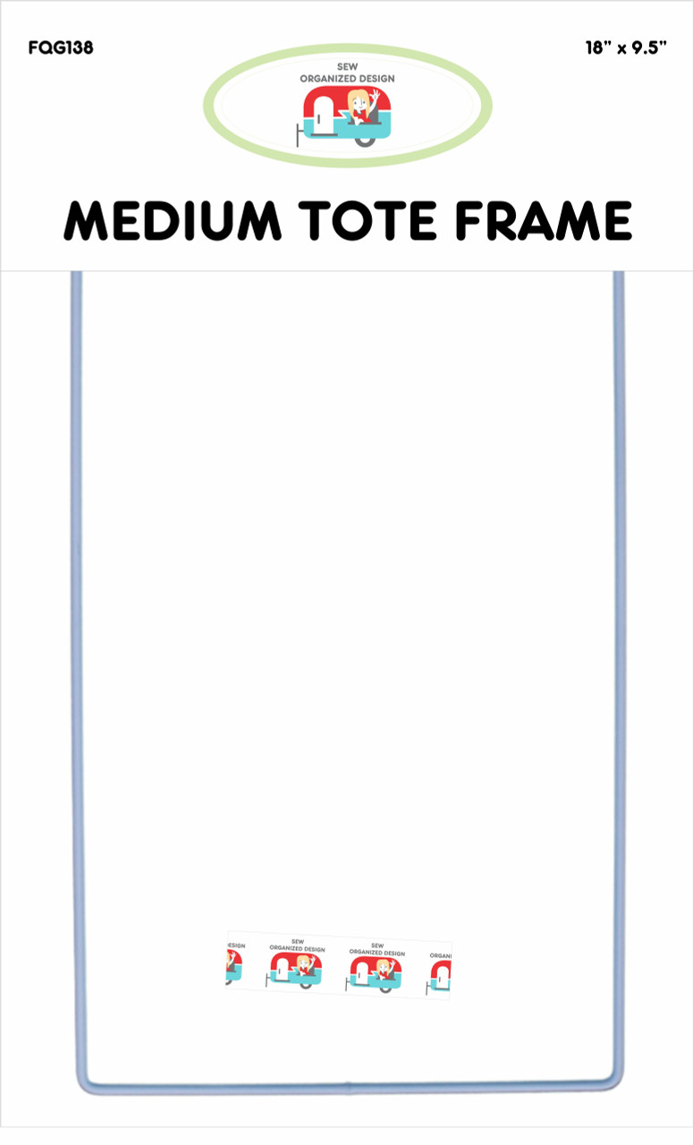 FQG138 Medium Tote Frame - Fat Quarter Gypsy Shop