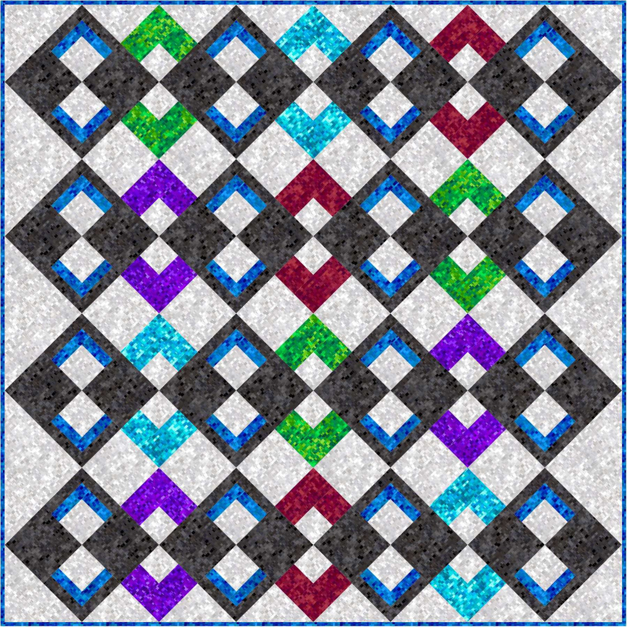 SGD057pdf Argyle Style - Fat Quarter Gypsy Shop