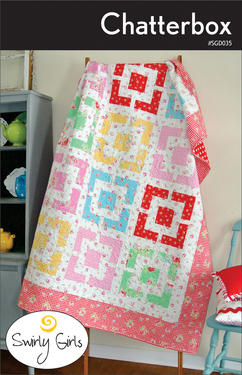Chatterbox Quilt Pattern by Swirly Girls Design