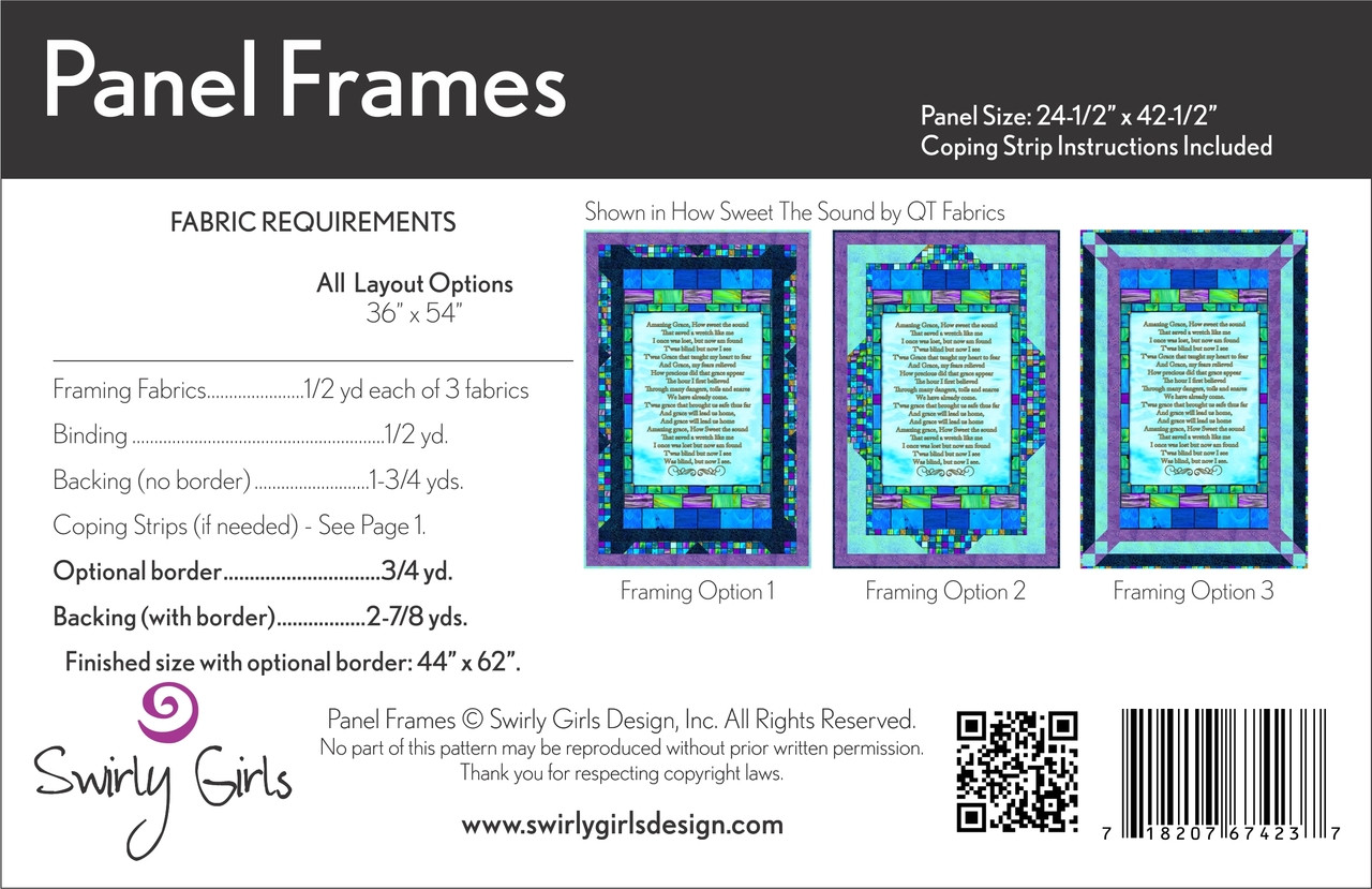 SGD062pdf Panel Frames - PDF - Fat Quarter Gypsy Shop