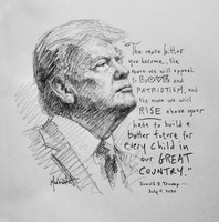 Patriotic - Conservative Drawings - McNaughton Fine Art