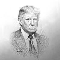 Patriotic - Conservative Drawings - McNaughton Fine Art