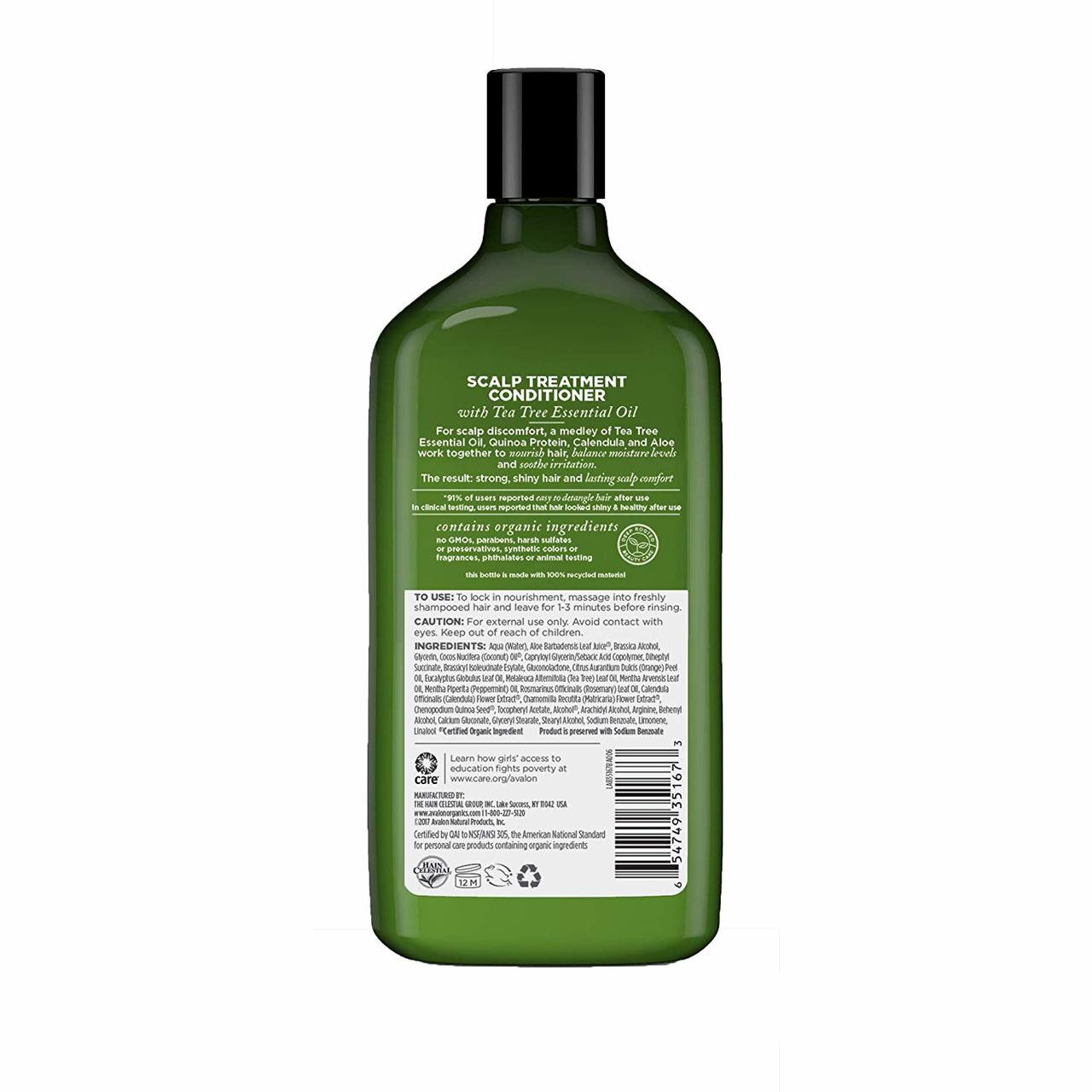 Buy Conditioner Tea Tree Scalp Treatment 11 Oz Avalon Online Uk Delivery