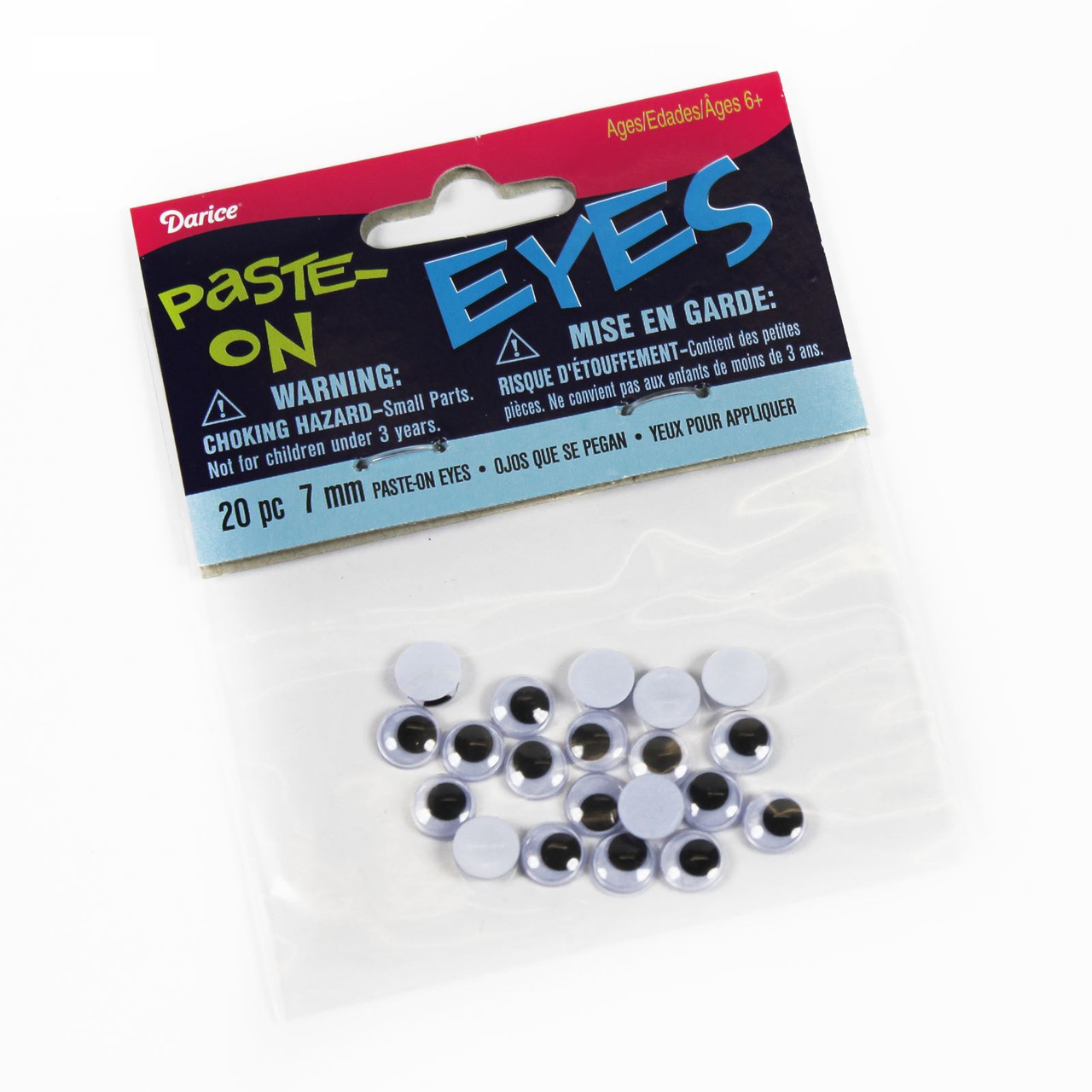 Paste-on Googly Eyes - 7mm - Crafty Critters