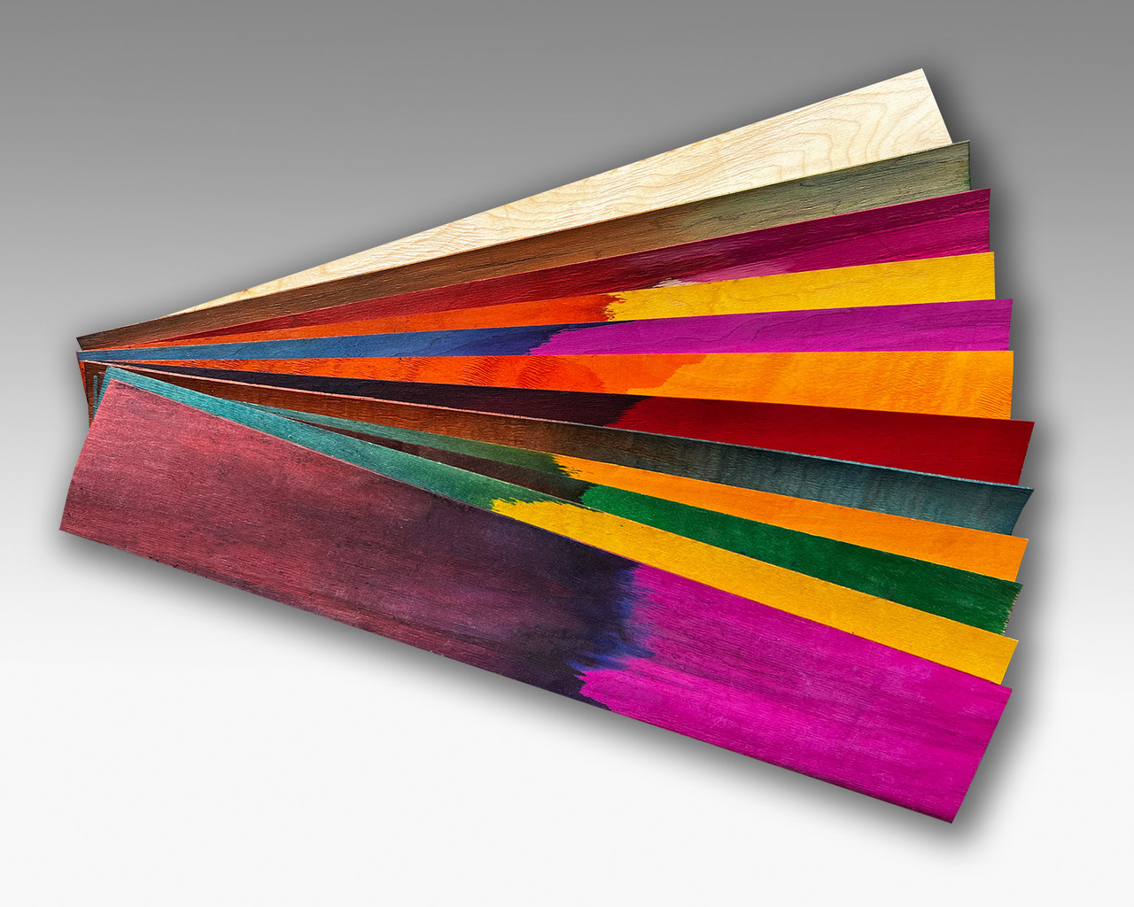 coloured woodwork