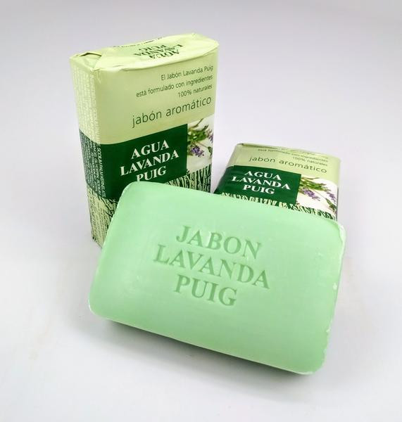 Agua Lavanda Puig Spanish Lavender Soap 33 bars x 125g - Gemstone Trading