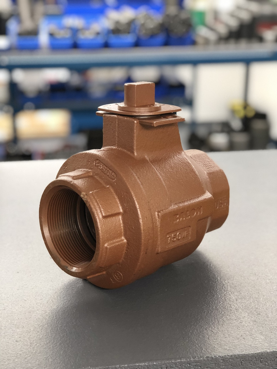 3" 750# FP Balon Valve, Threaded, P/N 3F-S32-SE - PeakPVF