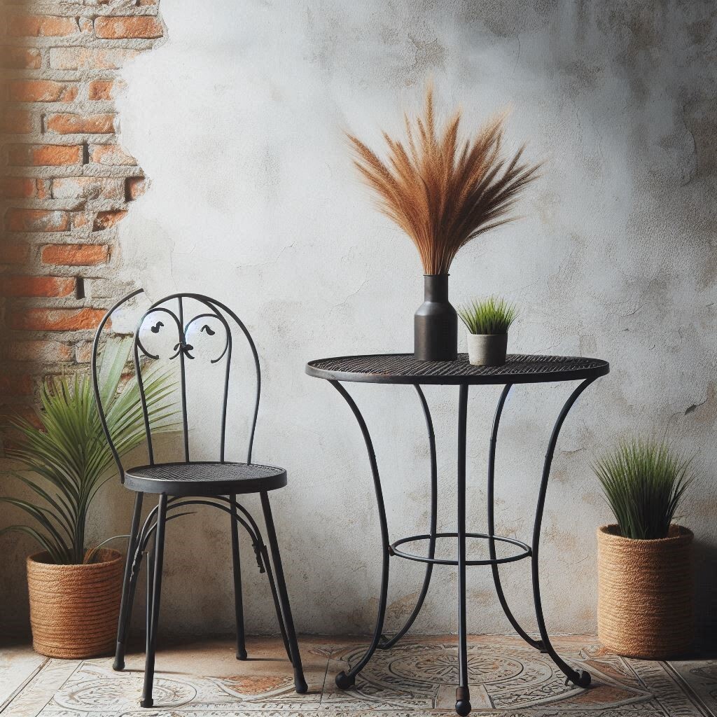 Iron Table Stands - Stylish & Durable | Rustica House