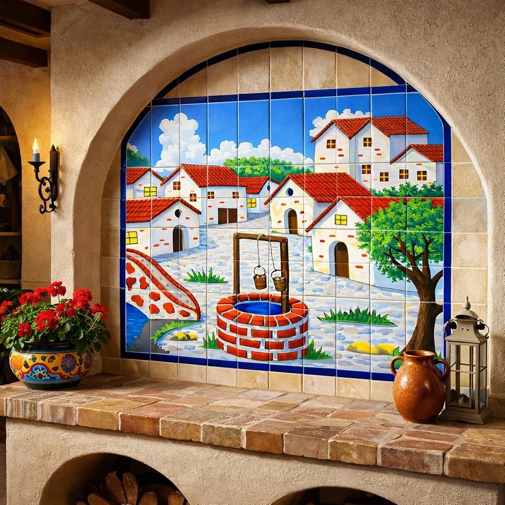 Ceramic Tile Wall Murals - Rustica House