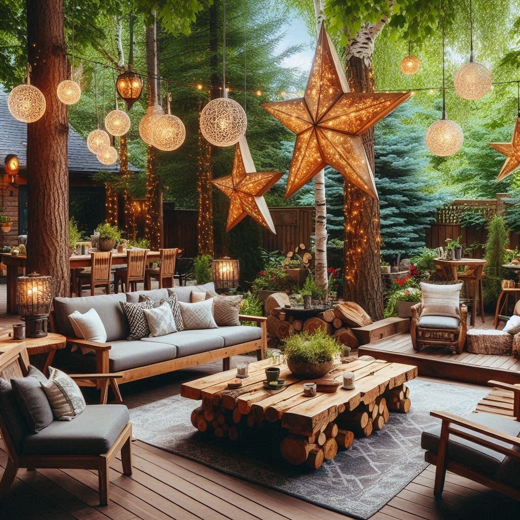 Rustic Garden & Patio Furniture | Handcrafted Outdoor Décor
