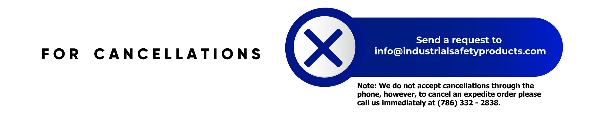 Return/Exchange and Cancel your Order