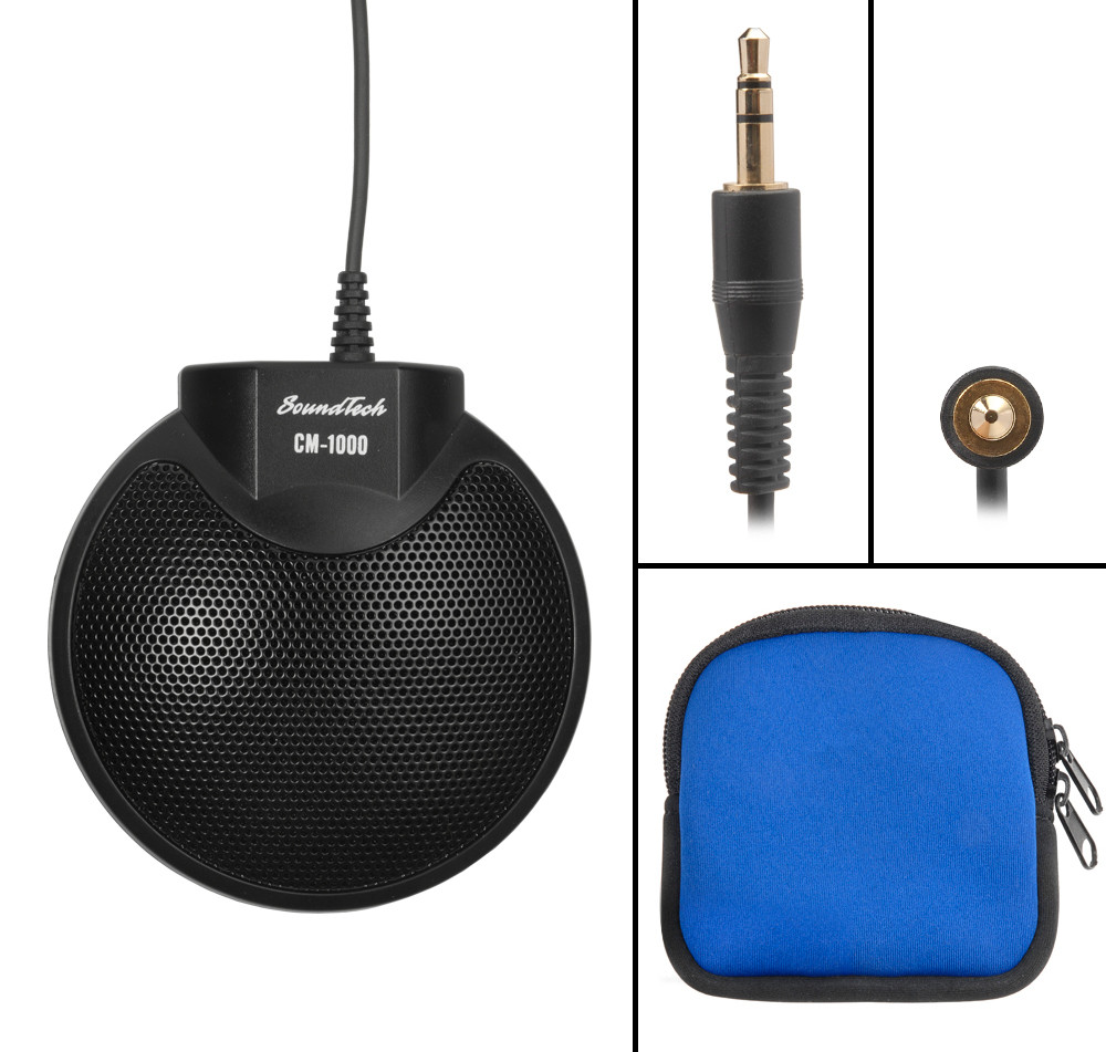 SoundTech CM-1000 3.5 mm Omni-directional Conference Microphone