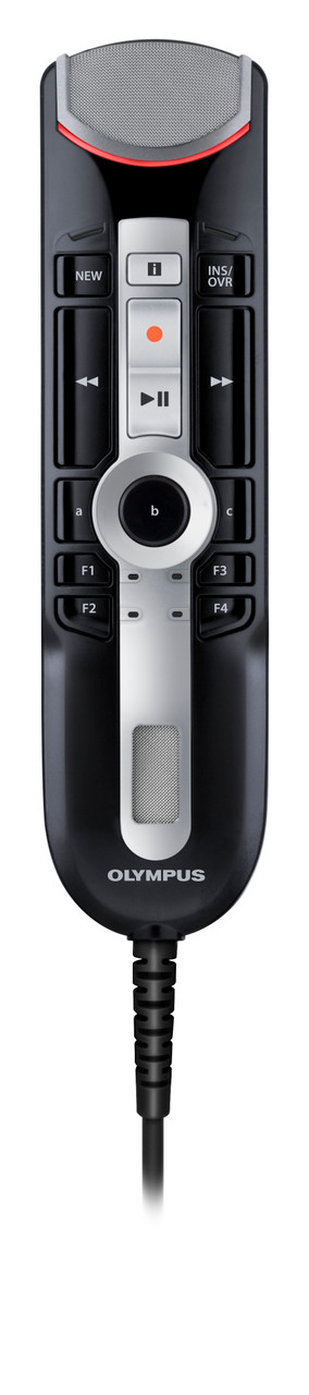 Olympus RecMic II RM-4000P Noise Canceling Push Button Dictation Microphone
