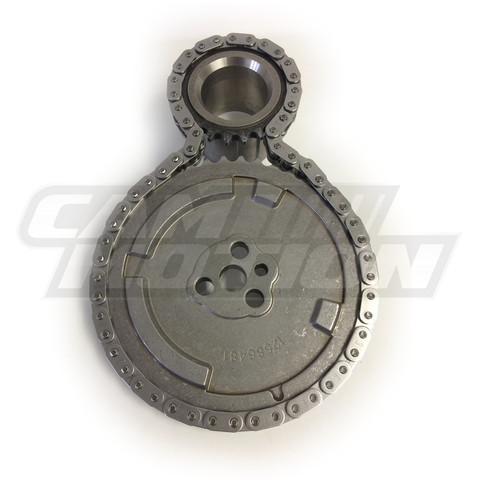 LS Timing Set, Single Row, Premium Chain, 4x Cam Gear - Cam Motion