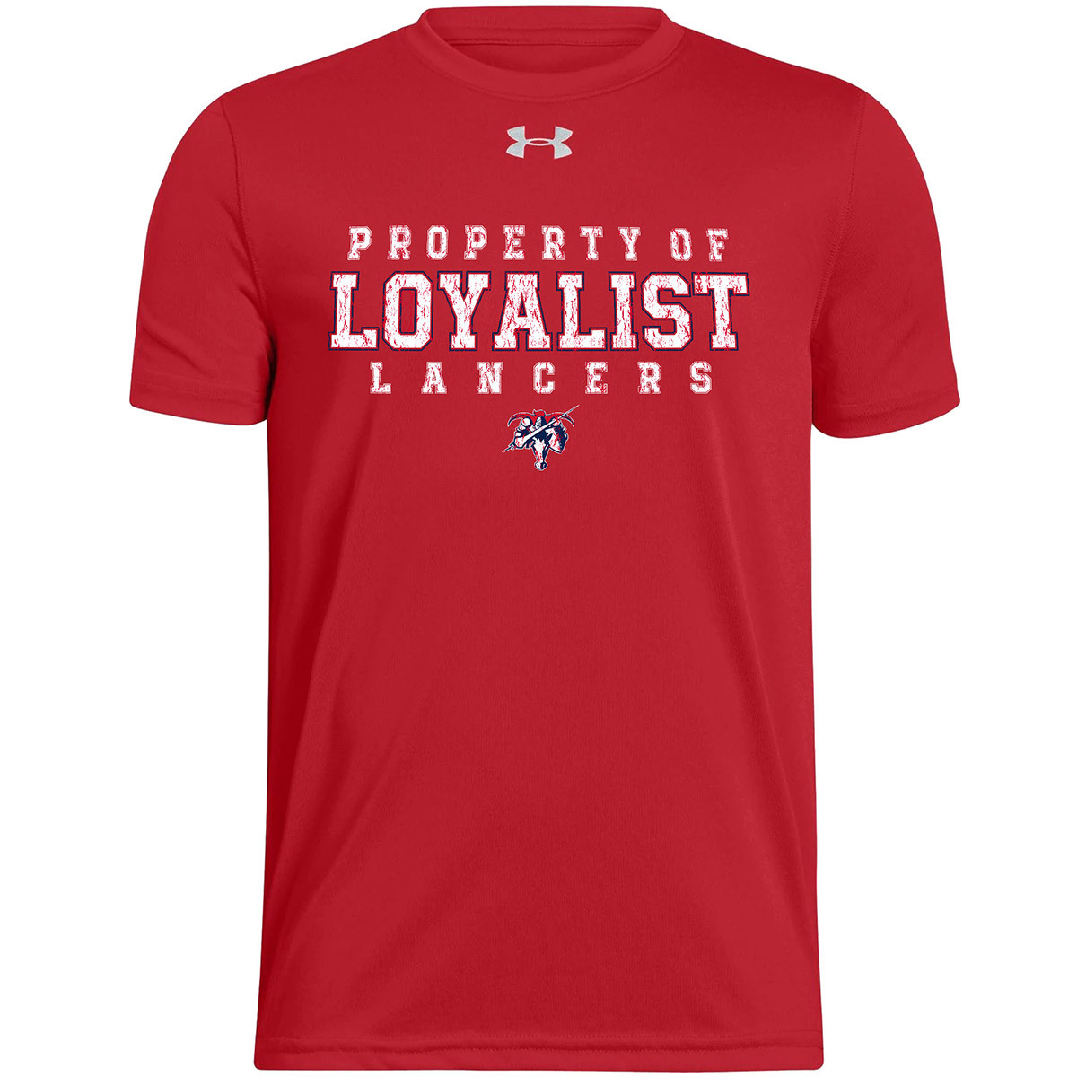 LCL Under Armour Youth Locker Tee Red