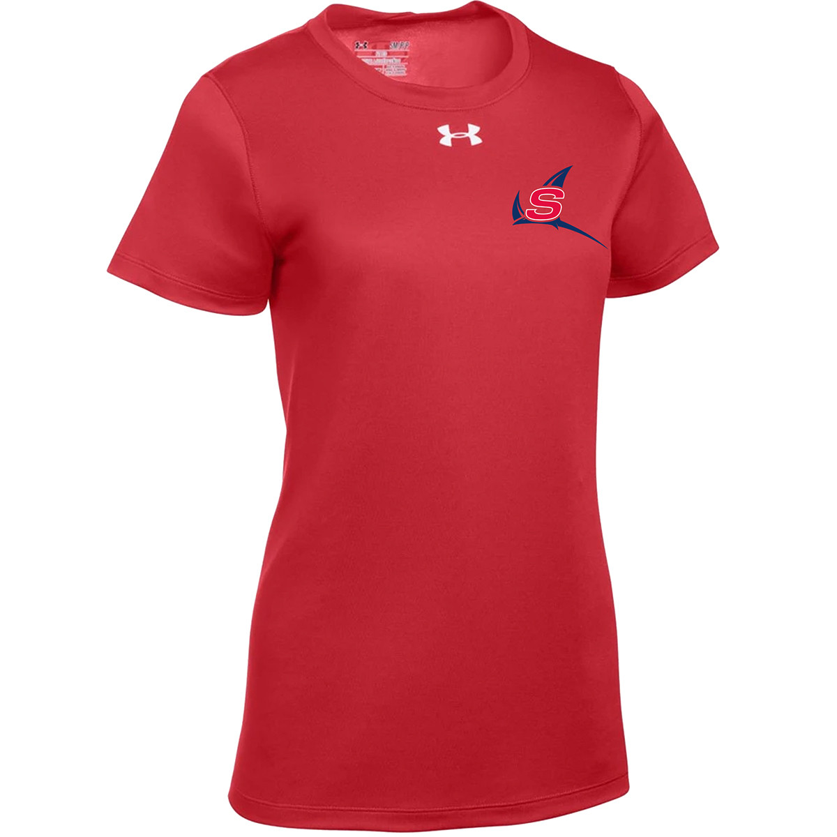 NSW Under Armour Women s Tech Team Short Sleeve Red