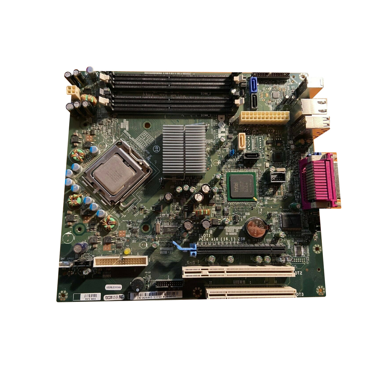 DELL DEKSTOP OPTIPLEX 755 DT MOTHERBOARD LGA 775 SOCKET/ TARJETA MADRE NEW DELL DR845, WX729, ND237