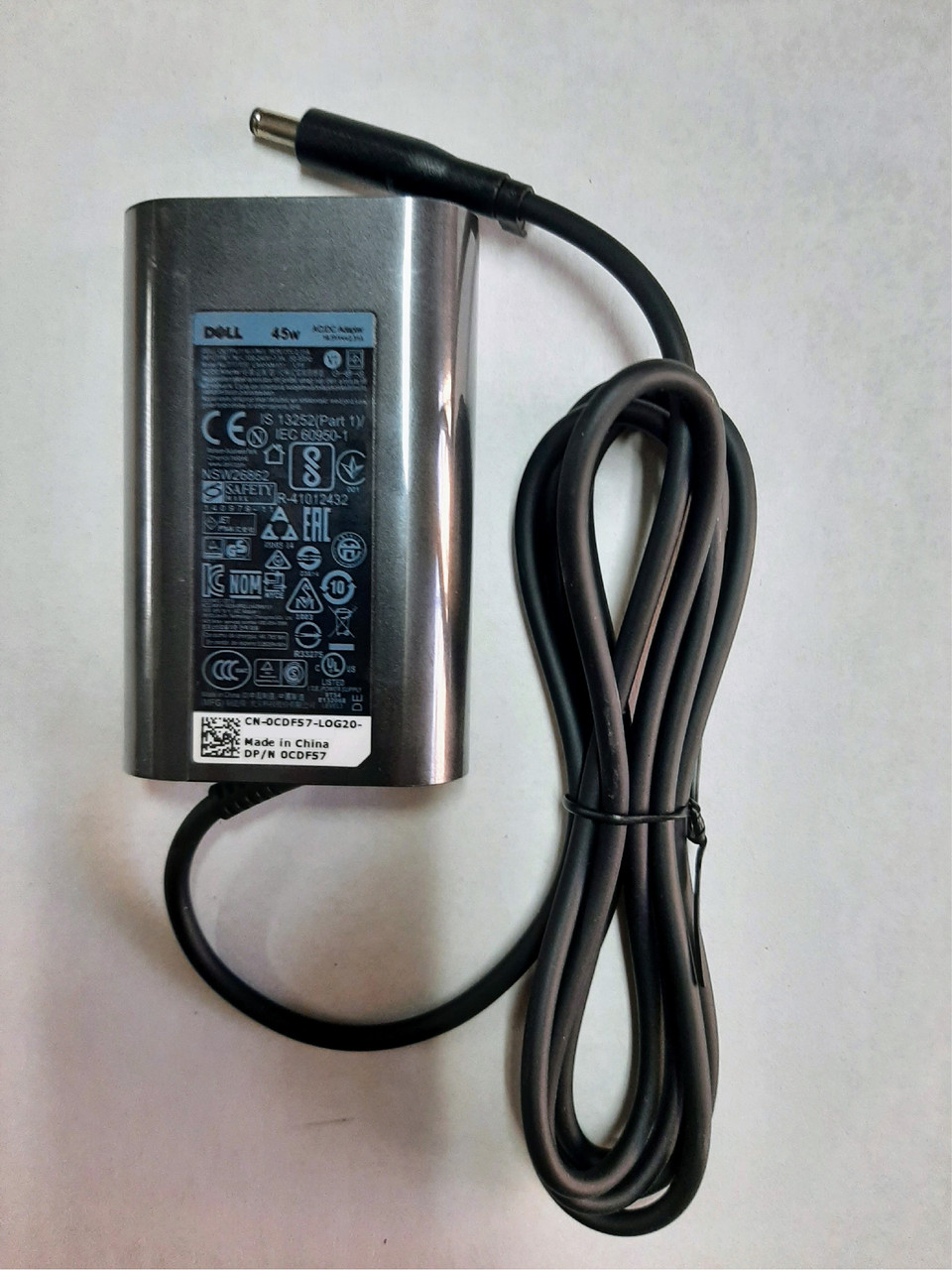 Dell Laptop Original Adapter E5 (ROUND) 45W (4.5MM X 3.0MM) 19.5V 2.31A ...