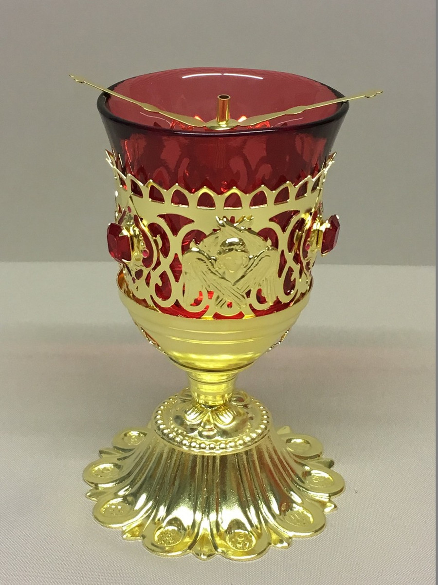 Brass Vigil Lamp - St. Johns Monastery