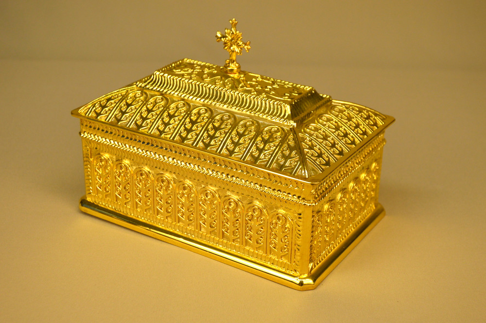 Wooden Reliquary Box #2 - St. Johns Monastery