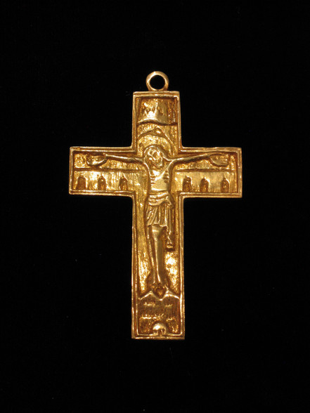 Gold Pectoral Cross #2 - St. Johns Monastery