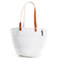 Kiondo Basket - White w/Long Handles - Medium - Esthetic Living