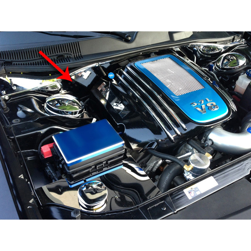 American Car Craft | Engine Bay Covers and Trim | 05-10 Dodge Charger ...